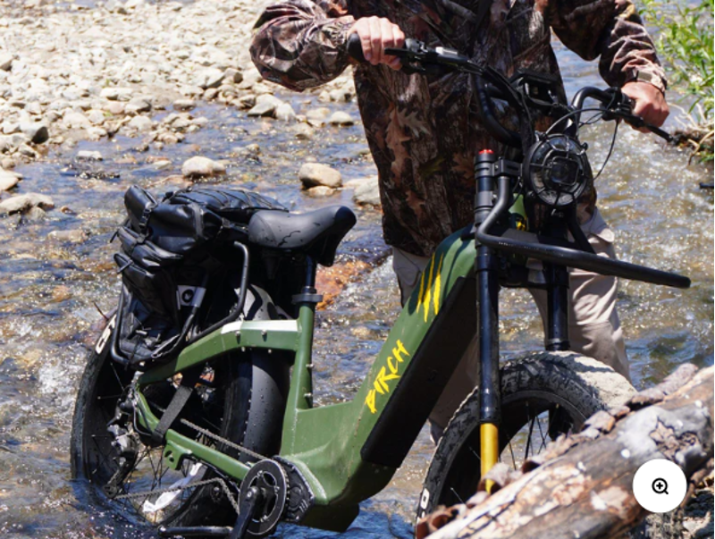 Birch Grolar AWD Hunting E Bike Dual 750W Motors 85 mile range